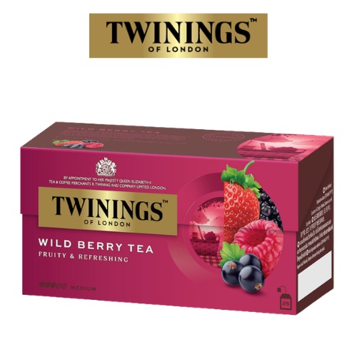 ทไวนิงส์ Twinings Flavoured Black Tea (ชนิดซอง 2 กรัม แพ็ค 25 ซอง ...