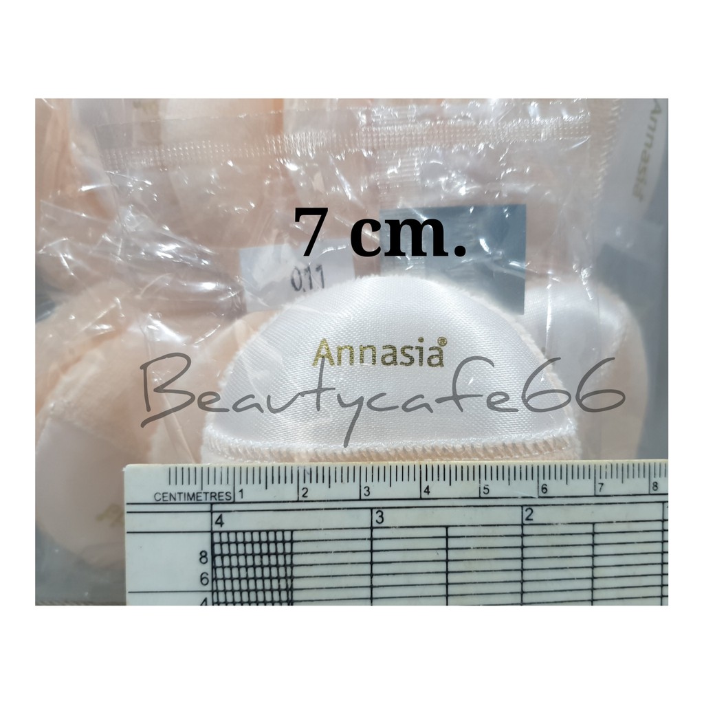 Annasia puff พัฟแต่งหน้า ลงแป้งฝุ่น แบบสอดนิ้วได้ | Shopee Thailand