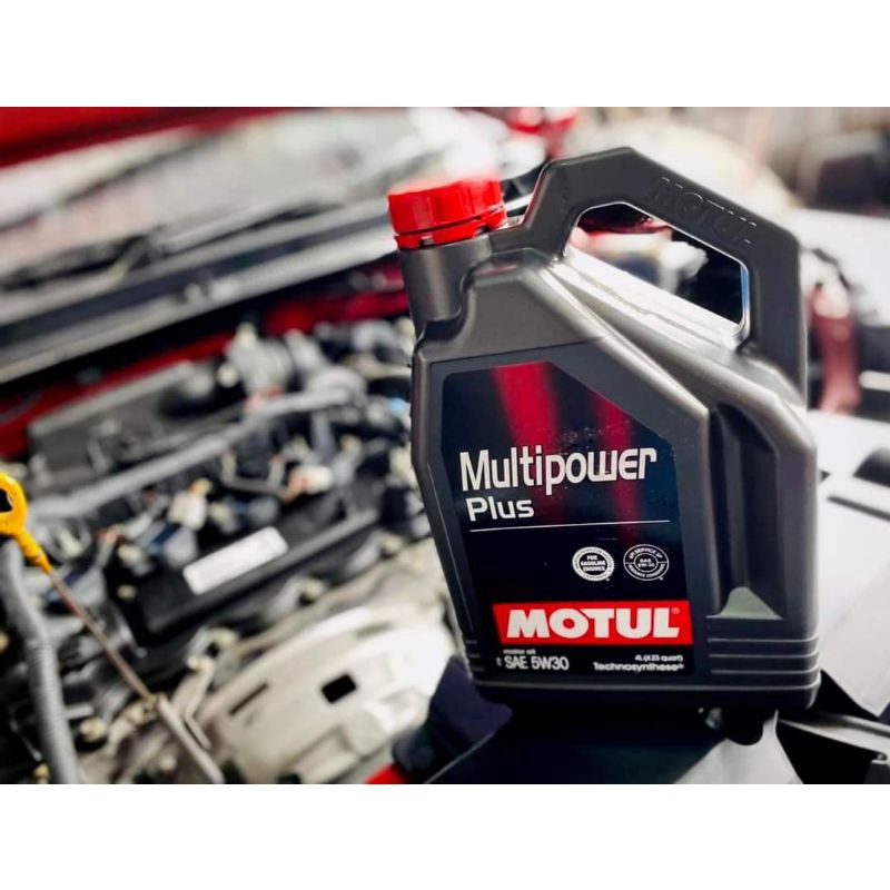 นำ้มันเครื่องMOTUL Multipower Plus ระยะเปลี่ยนถ่าย10,000กม. | Shopee ...