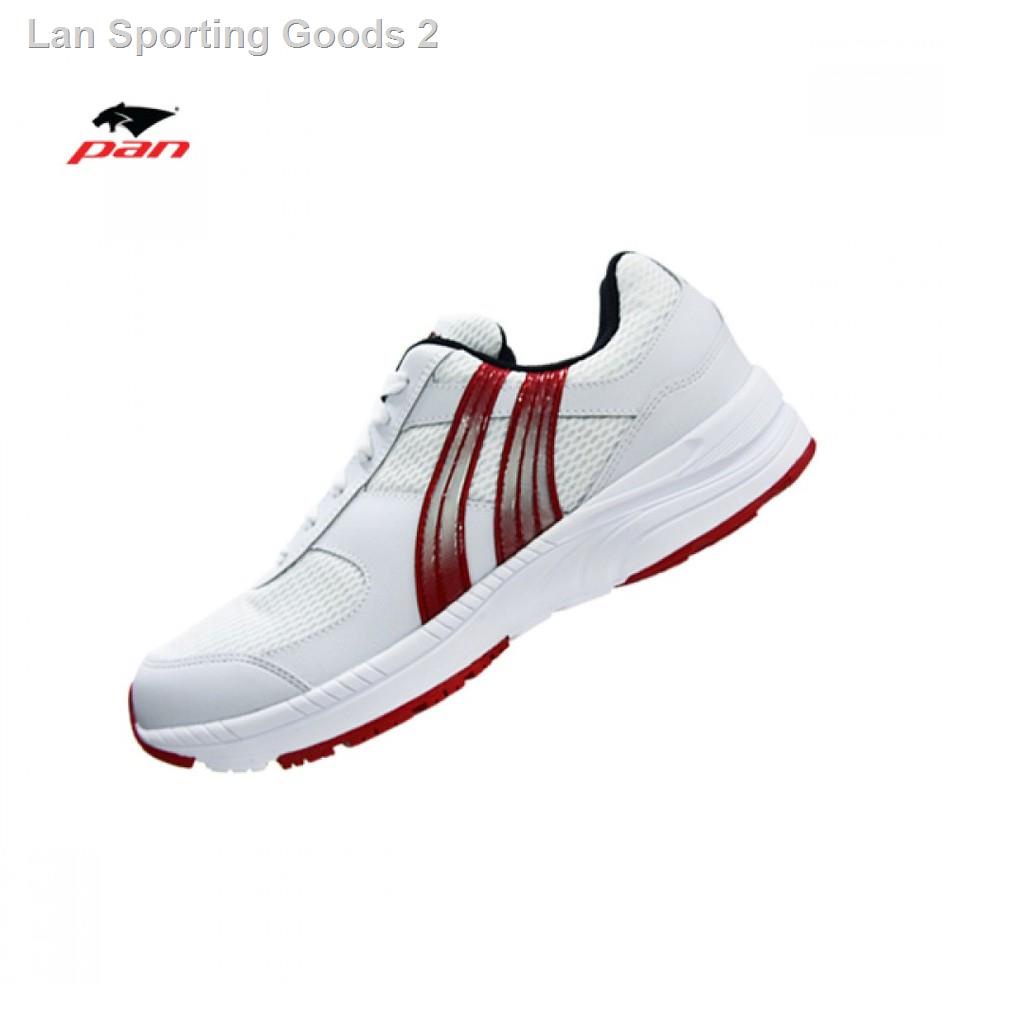 รองเท้าผ้าใบสีขาว รองเท้าสตั๊ด ♂รองเท้าวิ่ง PAN FLYDAY เเท้ 100% รหัส ...