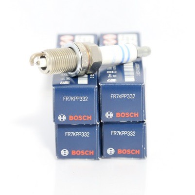 (แพค 4 หัว) หัวเทียน (SPARK PLUG) FR7KPP332 (BOSCH) เครื่อง N45 N46 N62 ...