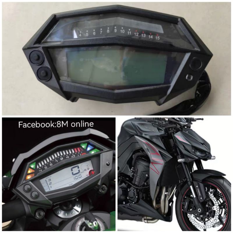 ชุดเรือนไมล์แท้ z1000 เรือนไมล์ kawasaki z1000 หน้าปัดเรือนไมล์Z1000 ...