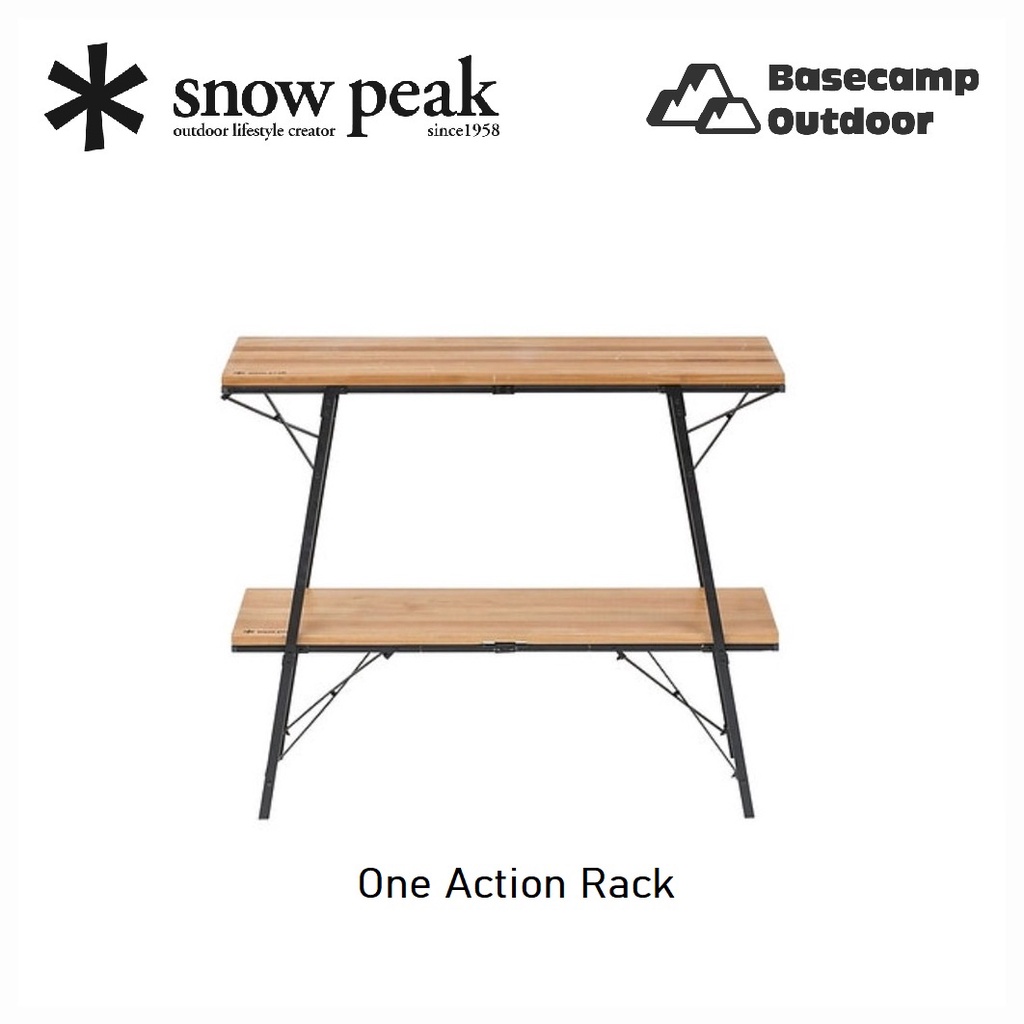 Snow Peak One Action Rack ชั้นวางของ | Shopee Thailand