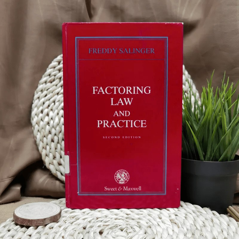 Factoring Law And Practice - Freddy Salinger มีตราปั๊มห้องสมุด | Shopee ...