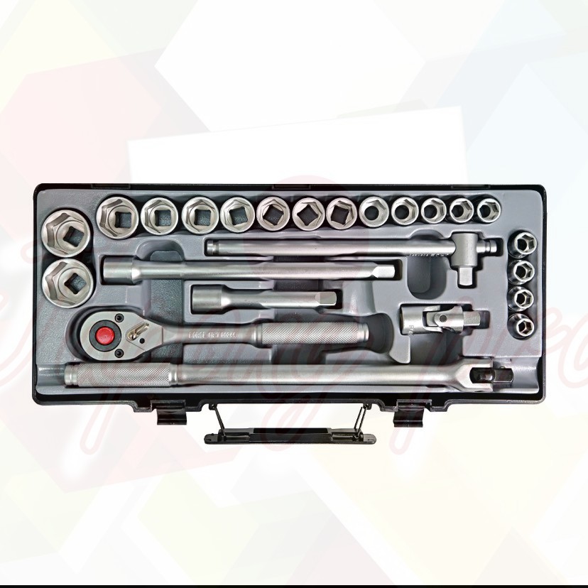 FORCE 4245B ลูกบล็อค ลูกบล๊อก 1/2" 6เหลี่ยม 24ชิ้น | Shopee Thailand