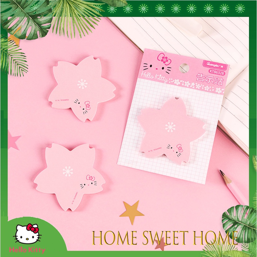 Hello Kitty Sakura Notice Stick Post-it [ลิขสิทธิ์] สาวน่ารัก หัวใจ ...