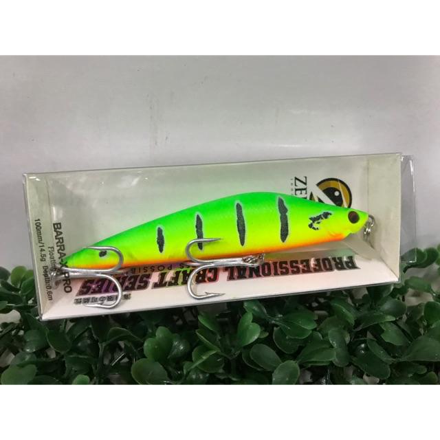 Zerek Lure Barra-X Pro เหยื่อตกปลา 100 มม. | Shopee Thailand