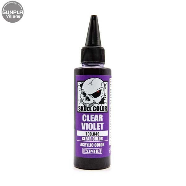 Skull Color 100.046 Clear Violet 60 ml (Clear Color) 8853100903465 (สี ...