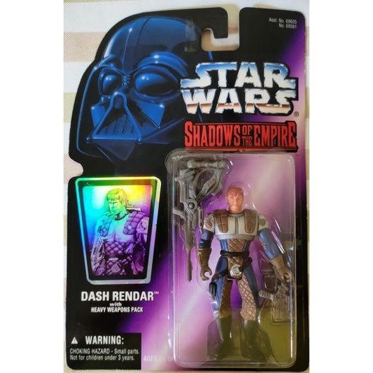 Star Wars Shadows Of The Empire Dash Rendar Action Figure 3.75 ...