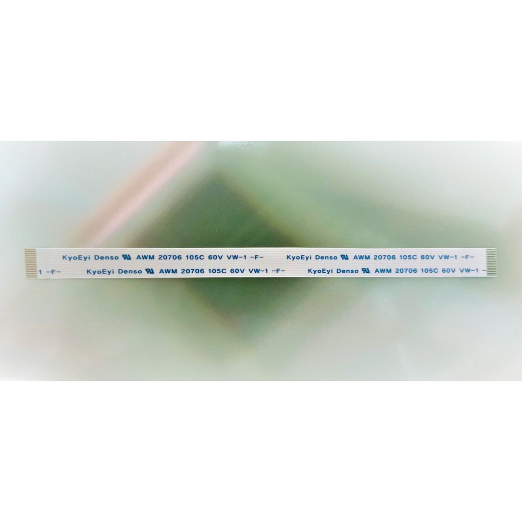 สายแพ 16pin ยาว 13.5ซม. AWM 20706 105C 60V FFC Flexible Flat Ribbon ...