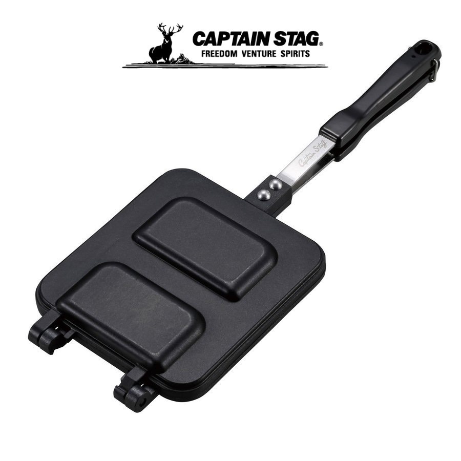 CAPTAIN Stag Half &Half Hot Sandwich Toaster ที่อบแซนวิส ที่ปิ้งแซนวิช กระทะปิ้งแซนด์วิช เครื่อง ...