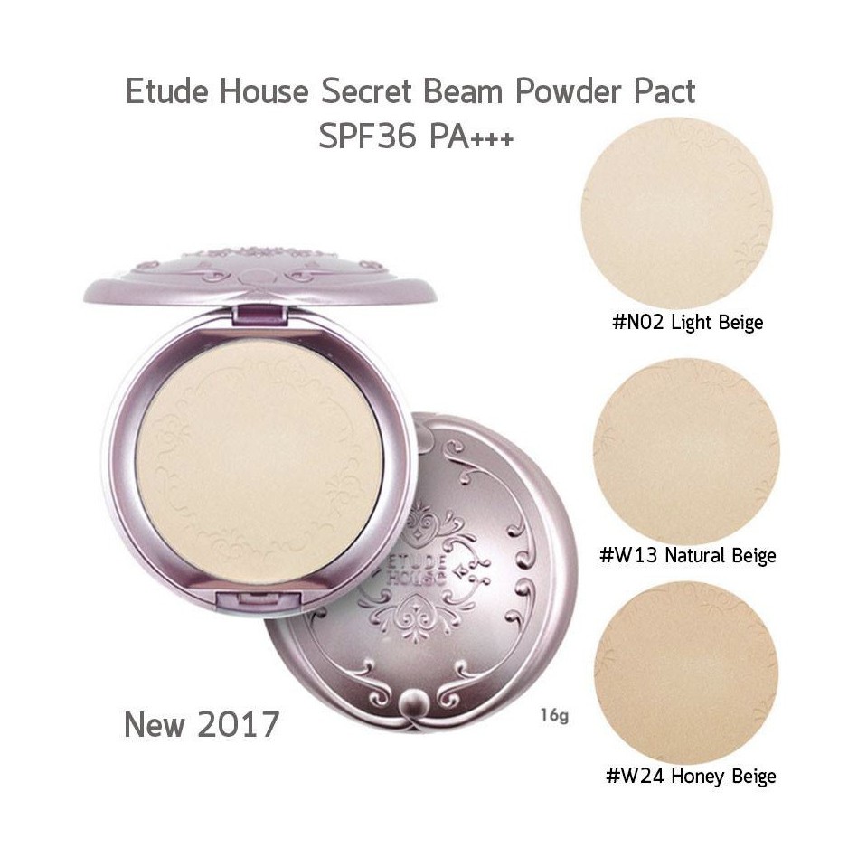 Etude House Secret Beam Powder Pact SPF36PA++ 16g. แป้งEtude | Shopee ...