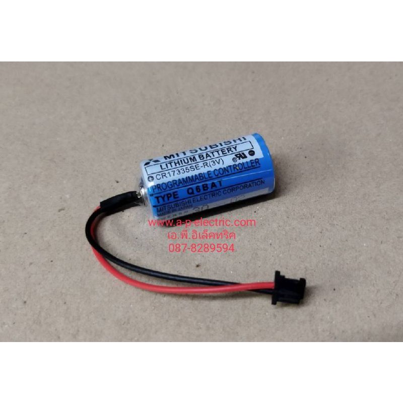 สินค้าใหม่ CR17335SE-R Q6BAT 3V Mitsubishi Lithium Battery | Shopee ...