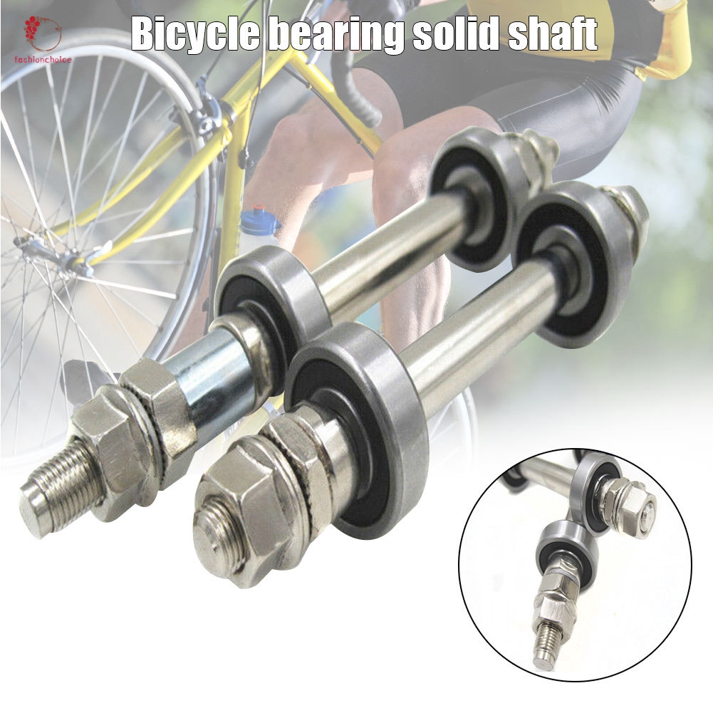 Bearing Bike Wheel Hub Axle Solid Shaft Lever Bicycle Repair Tool 3RMS ...