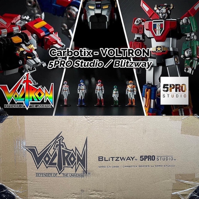 หุ่นเหล็ก CARBOTIX Voltron by Blitzway x 5Pro Studio | Shopee Thailand