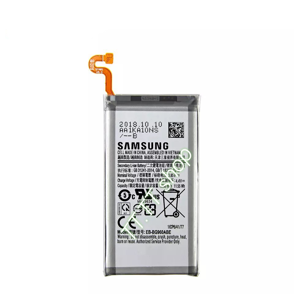 แบตเตอรี่ แท้ Samsung Galaxy S9 G9600 SM-G960F SM-G960 G960F G960 G960U ...