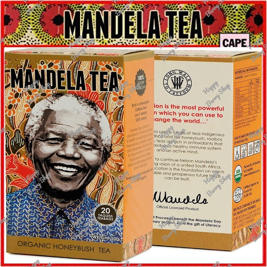 ชาฮันนี่บุชออร์แกนิคแอฟริกาใต้ Organic Mandela Honeybush Tea 1 กล่องมี ...