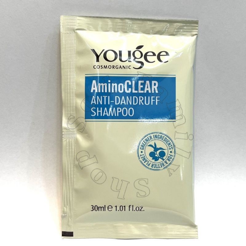 Yougee AminoCLEAR ANTI-DANDRUFF Shampoo ขนาด 30 ml.ยูจี แชมพูสำหรับหนัง ...