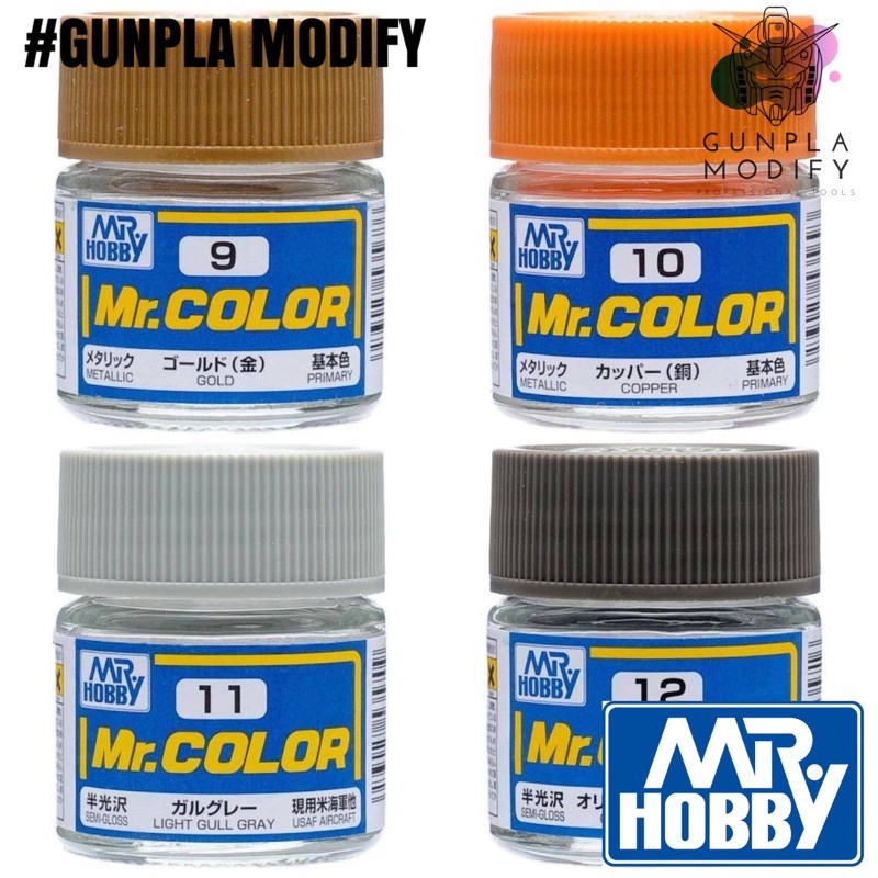 MR.COLOR สีสูตรแลคเกอร์ Lacquer 10 ml เบอร์ 9-12 | Shopee Thailand