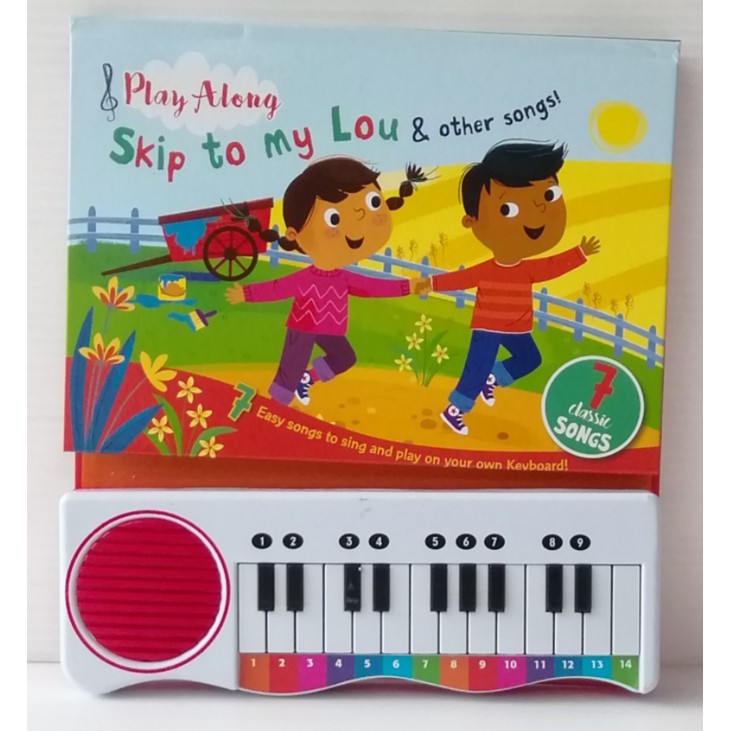 ปก Skip to Lou keyboard/Piano Book: กระดาษแข็งทุกหน้า | Shopee Thailand