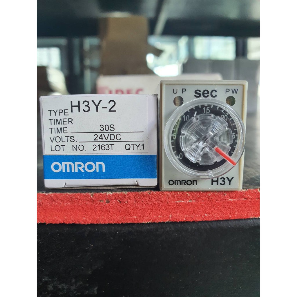 Timer Omron H3Y-2 0-30Sec Coil 24 V + Socket | Shopee Thailand