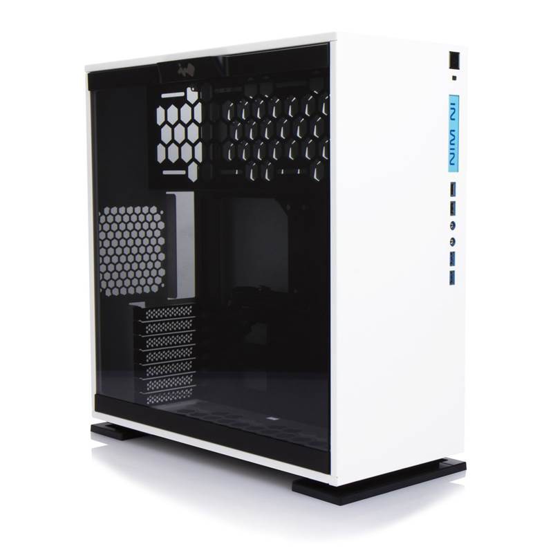 Case InWin 303C RGB ATX Tempered Glass Black | White Gaming PC #เคสเกม ...