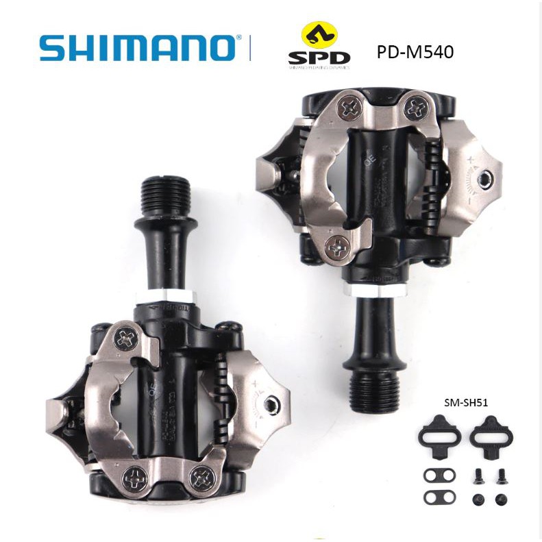 บันไดเสือภูเขา SHIMANO รุ่น PD-M540 | Shopee Thailand