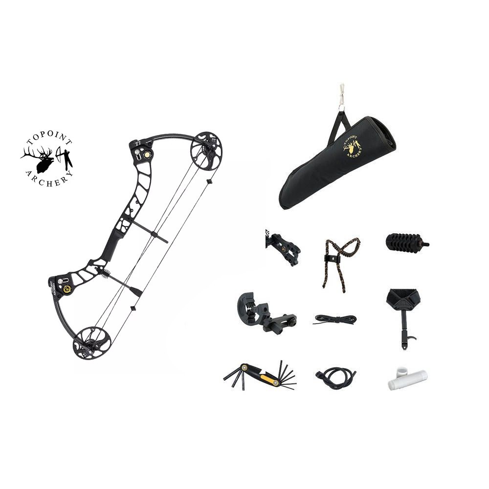 [มือซ้าย LH] TOPOINT T1 ธนู Compound Bow Alloy Riser with Imported ...