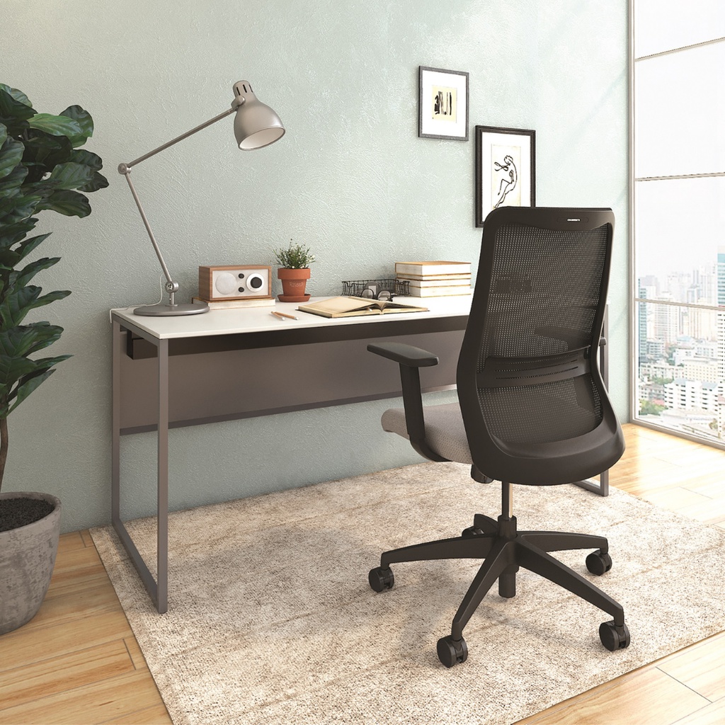 OKAMURA เก้าอี้รุ่น RIN, ALUMINUM BASE, BLACK FRAME, SEAT SLIDE, 1D ...