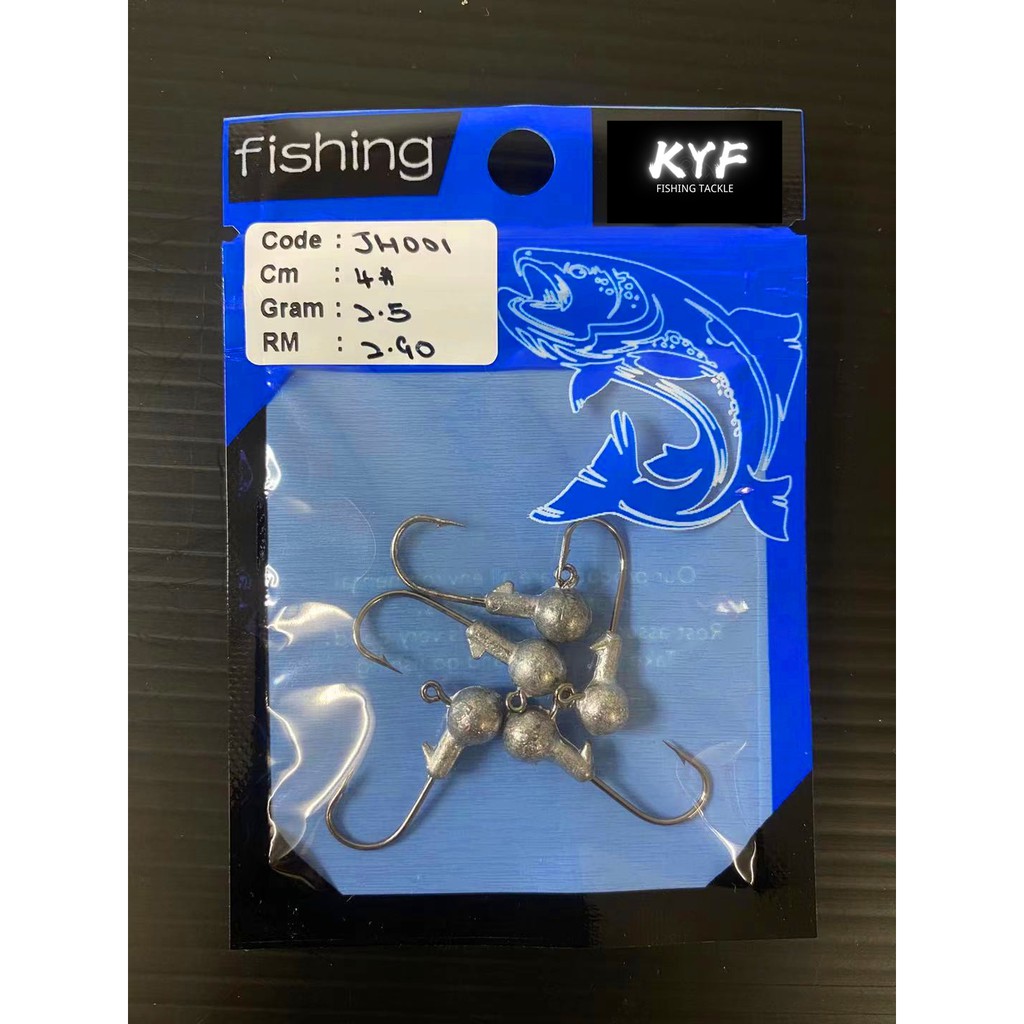 Kyf JIG หัวจิ๊ก 1.8/2.5/3.5/14 กรัม/10 กรัม/8 กรัม/5 กรัม | Shopee Thailand