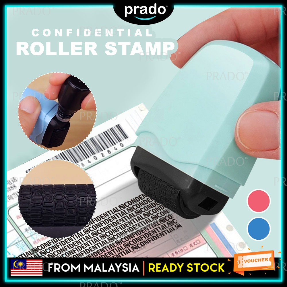 Prado ซีลลูกกลิ้งแสตมป์พัสดุฉลากข้อมูลRemoverหมึกรีฟิลแสตมป์ที่เป็นความ ...