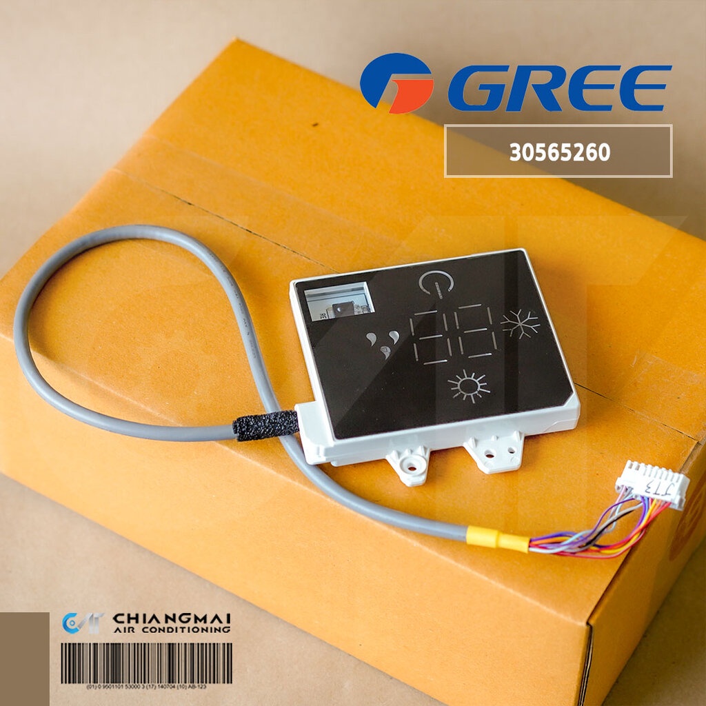 30565260 แผงรับสัญญาณรีโมทแอร์ GREE ตัวรับสัญญาณแอร์กรี รุ่น GWC24YE3 ...