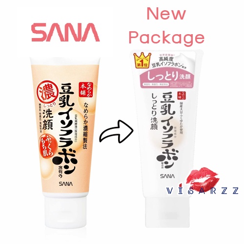 Sana Nameraka Honpo Cleansing Wash Foam / Moist Cleansing Wash Foam / Skin Lotion / Moisture ...