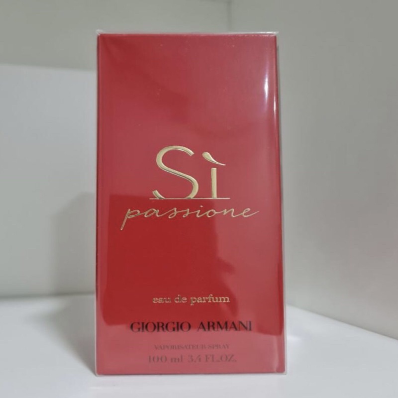 Giorgio Armani Si Passione EDP 100 ml | Shopee Thailand