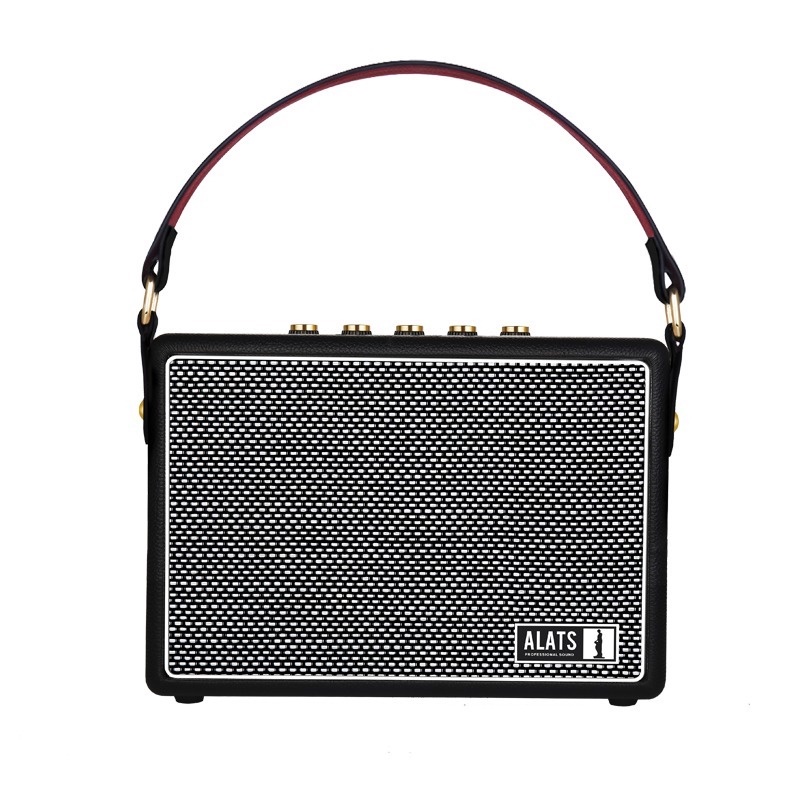 SDD ALATS ลําโพงบลูทูธคาราโอเกะ ไมโครโฟนคู่ ลำโพงบลูทูธแบบพกพา GHD-200 Blutooth Speaker รองรับ ...