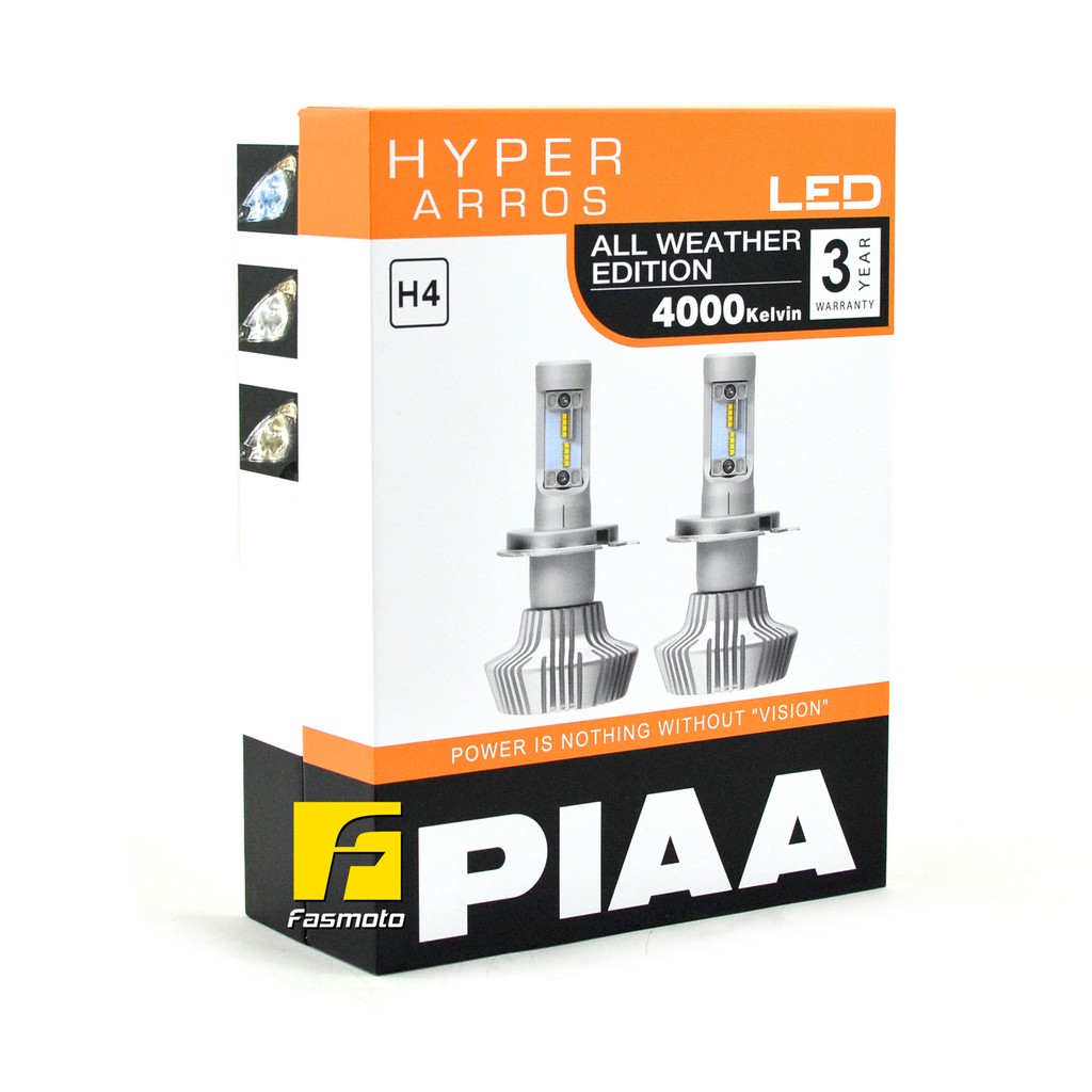 PIAA LEH130E Hyper Arros All Weather Edition 4000K LED | Shopee Thailand