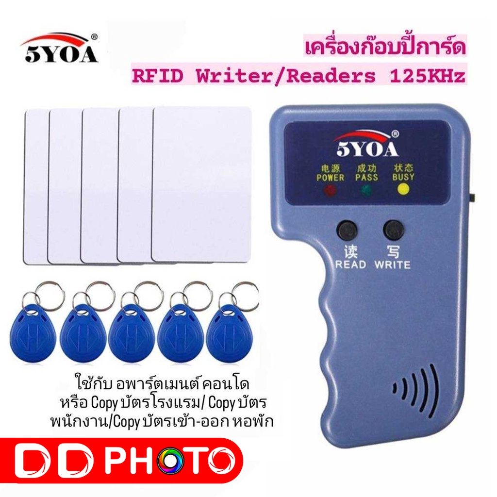 Reader writer machine เครื่องก๊อปปี้การ์ด รุ่น 5YOA บัตรเข้างาน คีย์ ...