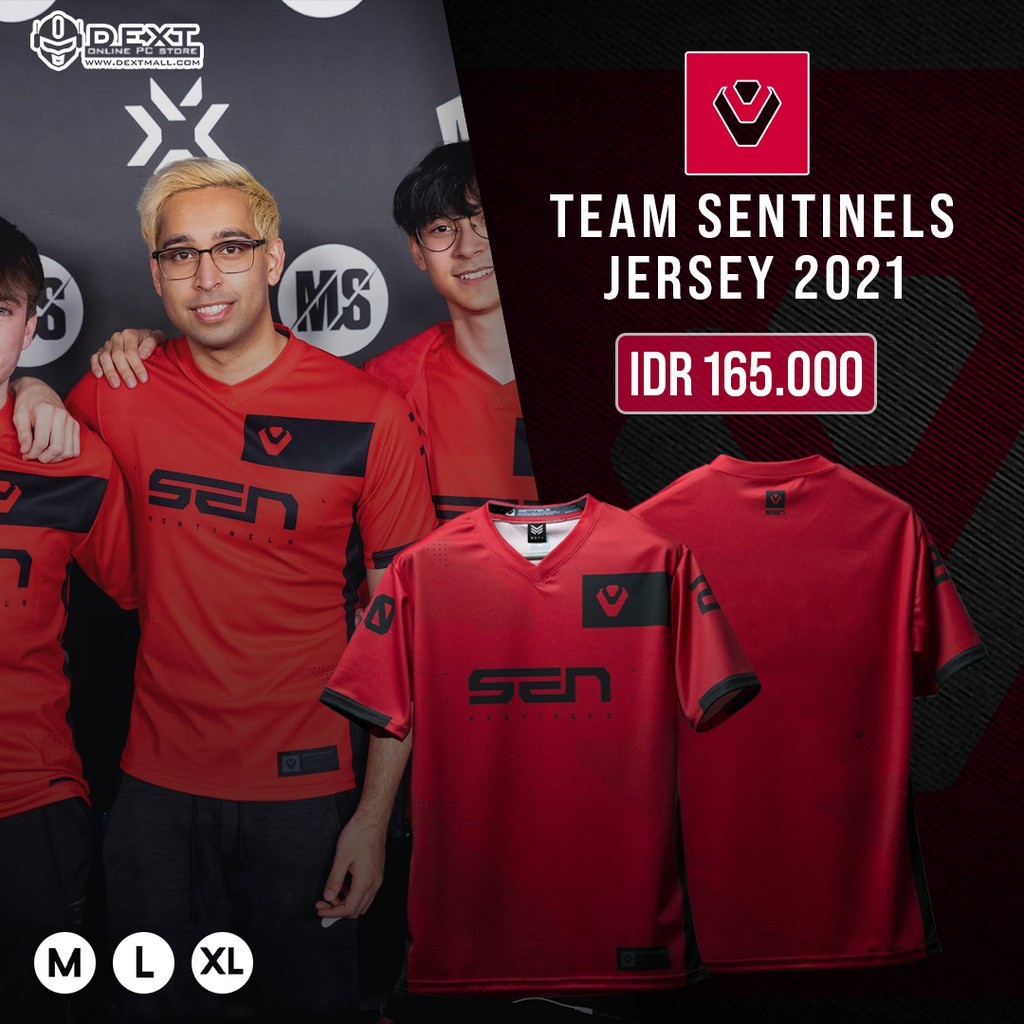 เสื้อกีฬาแขนสั้น ลายทีม Sentinel jersey esports 2024 2025 2021 | Shopee ...