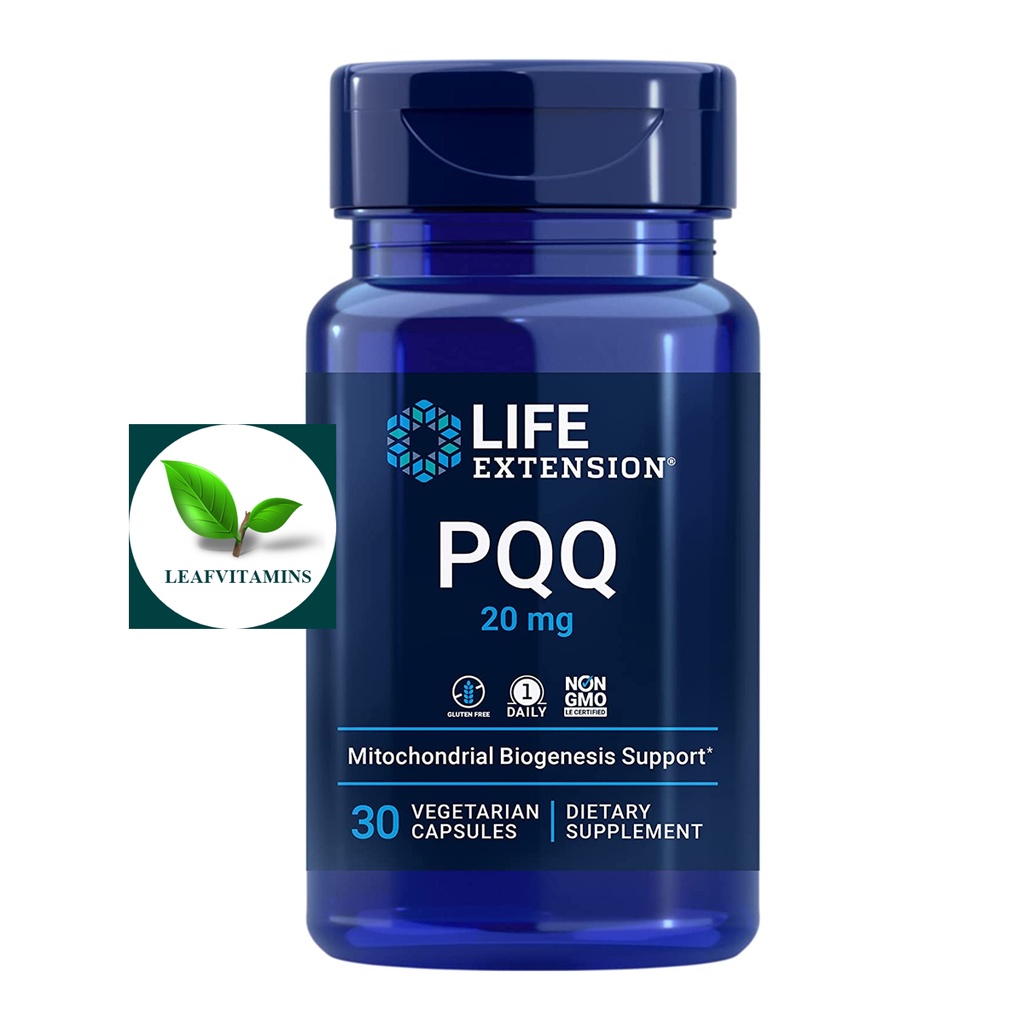 Life Extension PQQ (Pyrroloquinoline Quinone) 20 mg / 30 Vegetarian ...