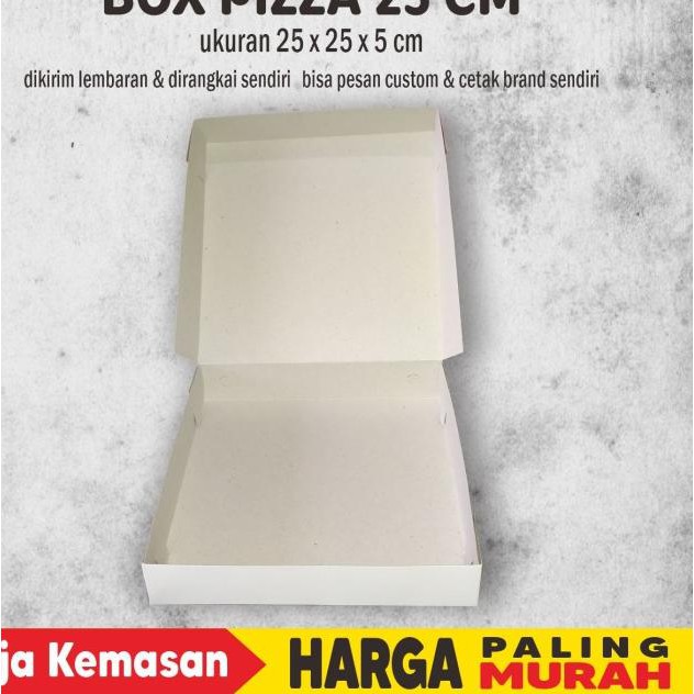 กล่องพิซซ่า PIZZA DUS, PIZZA CARDBOARD, PIZZA BOX ขนาด 25CM | Shopee ...