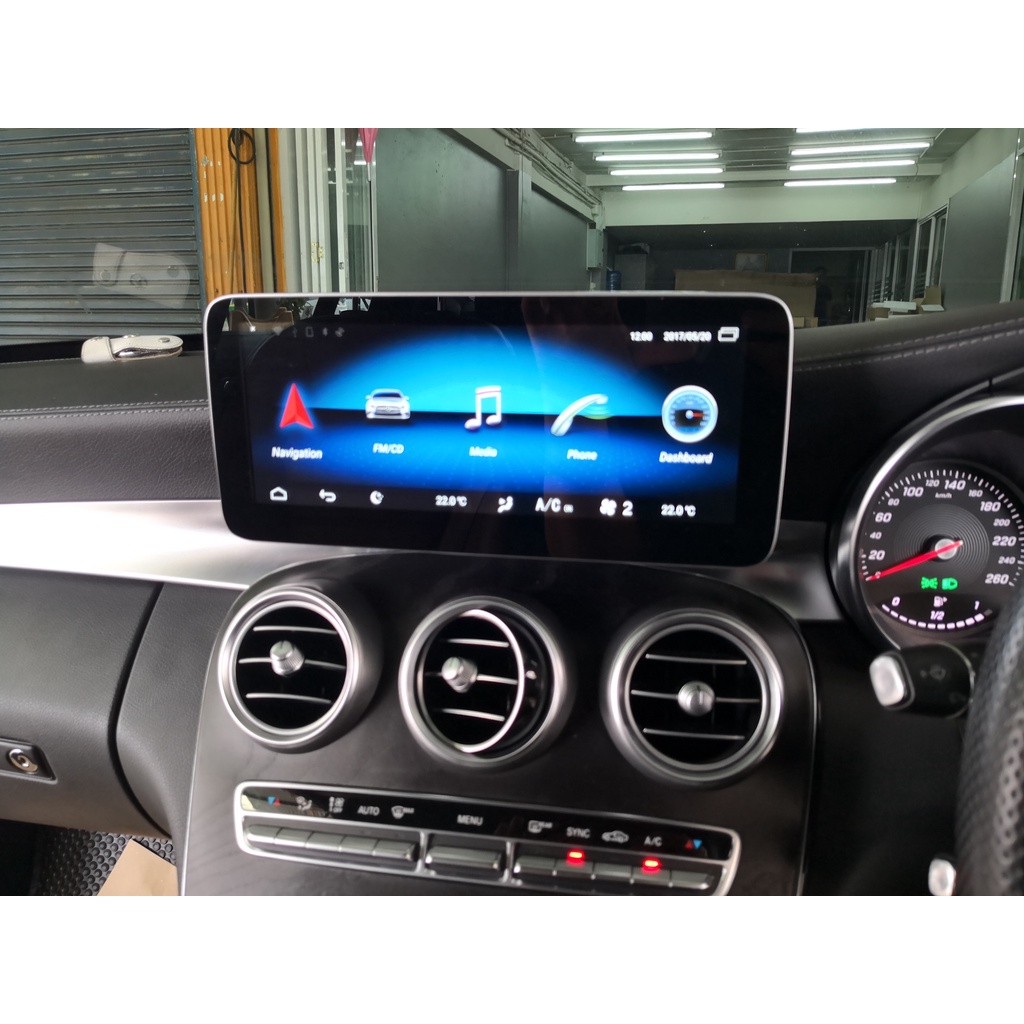 Sale จอ Android Benz W205/GLC 253 10.25 นิ้ว snapdragon 8Core ram4 ...