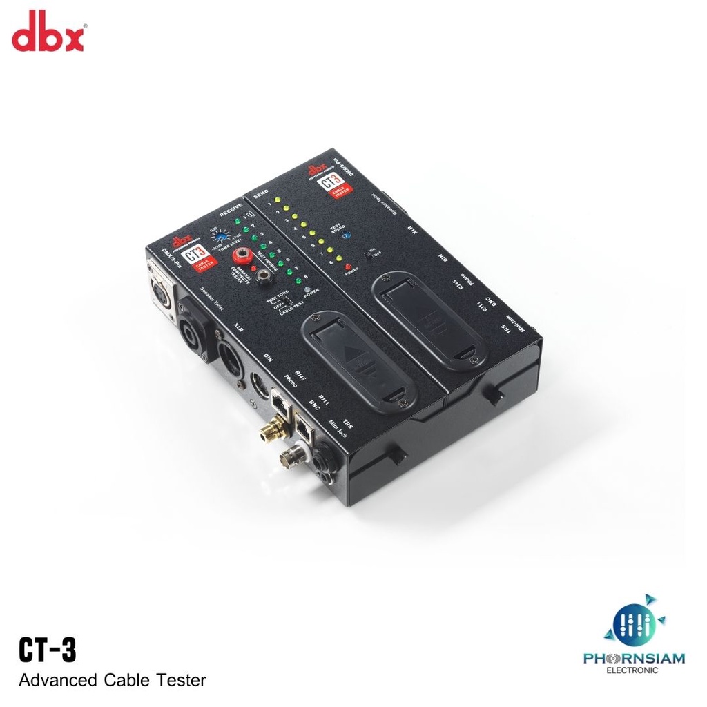 DBX CT3 Advanced Cable Tester เครื่องวัดสายสัญญาณ อุปกรณ์ทดสอบสายสัญญาณ ...