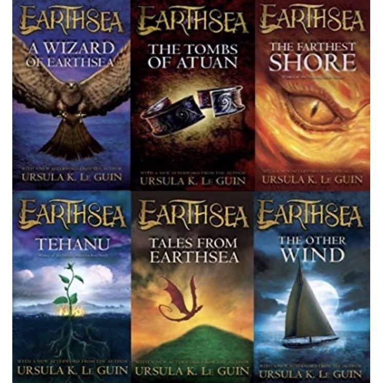 The Earthsea Cycle Series by URSULA K. LE GUIN (Earthsea Cycle Set ...