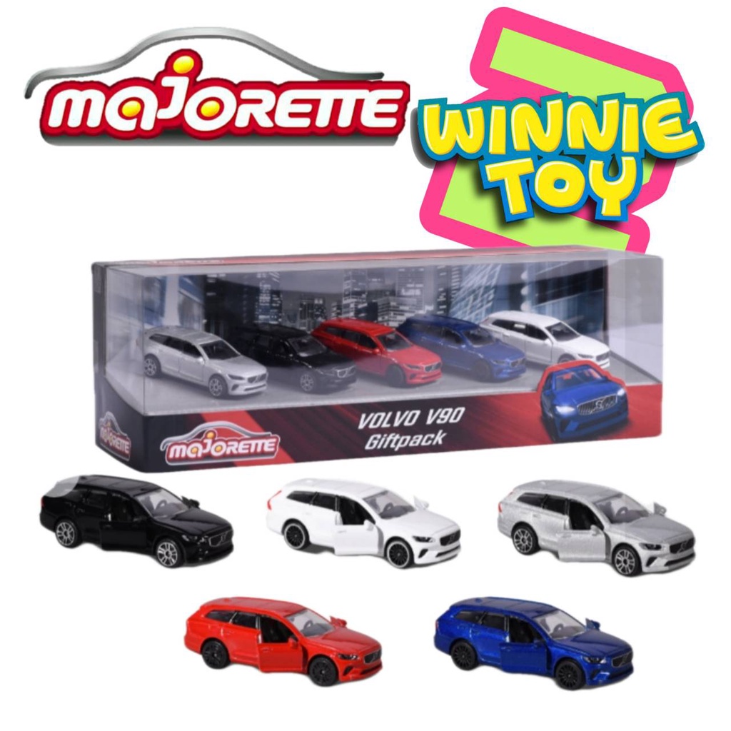 Majorette ของแท้ volvo v90 gift pack กล่อง 5 คัน | Shopee Thailand
