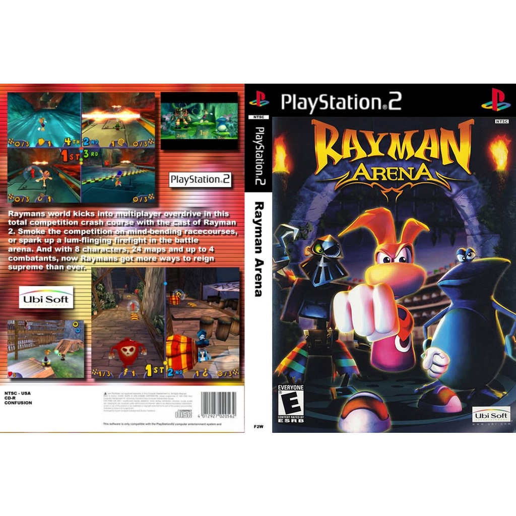 แผ่นเกมส์ PS2 Rayman Arena คุณภาพ ส่งไว | Shopee Thailand