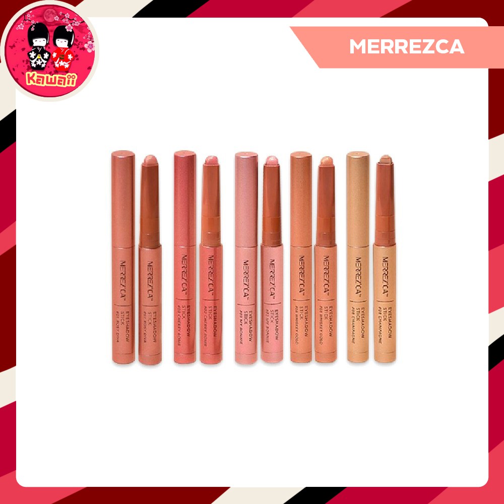 Merrezca Eyeshadow Stick เมอเรซก้า อายแชโดว์ สติ๊ก | Shopee Thailand