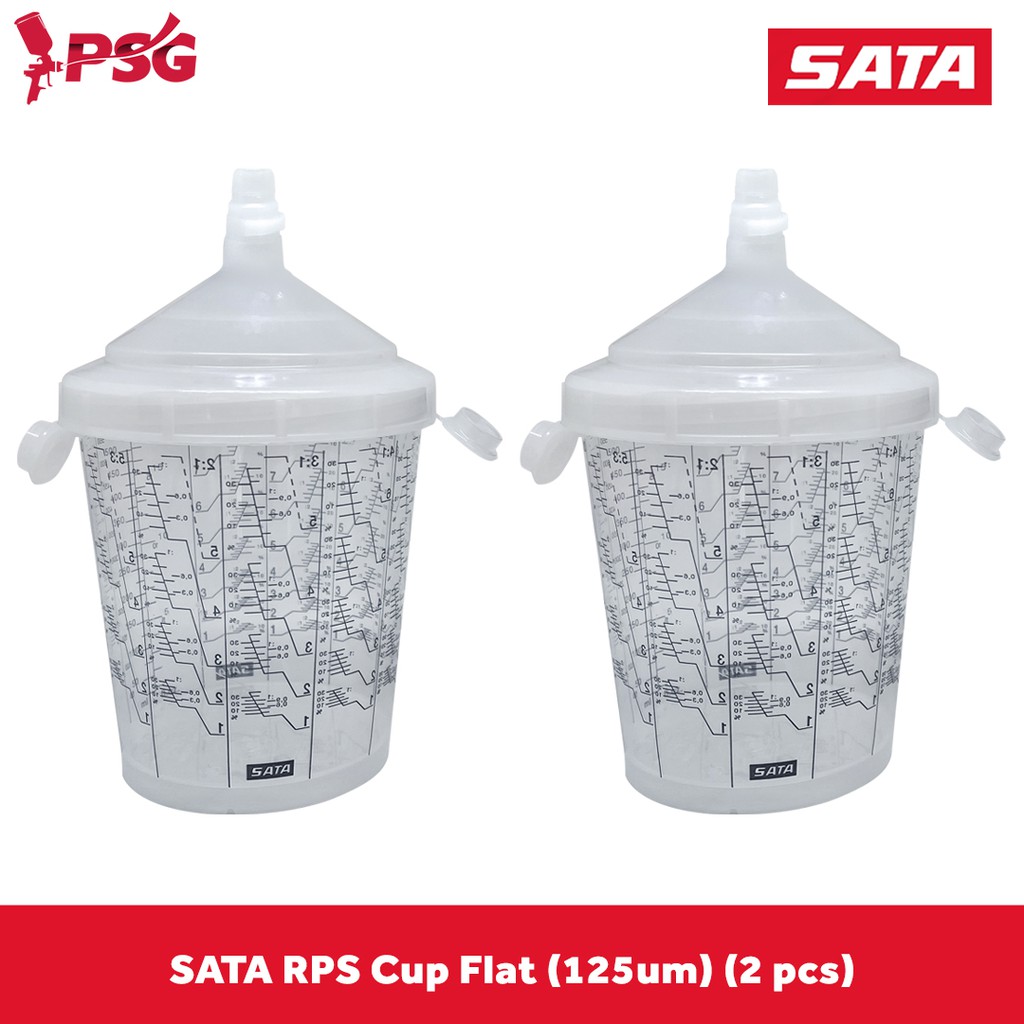 Sata 🌹 RPS ตะแกรงถ ้ วยแบน (125um🌹 (2ชิ ้ น | Shopee Thailand