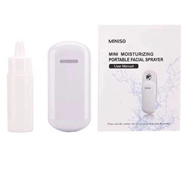 Miniso Spray facial steamer เครื่องพ่นไอน้ำ ให้ความชุ่มชื้น | Shopee ...