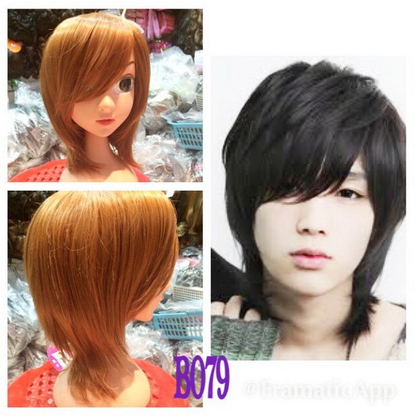 🔥calawigs🔥 วิกผม วิกผมสั้น รหัสสินค้า B079 วิกผมสั้นชายเกาหลี สินค้าในไทย | Shopee Thailand