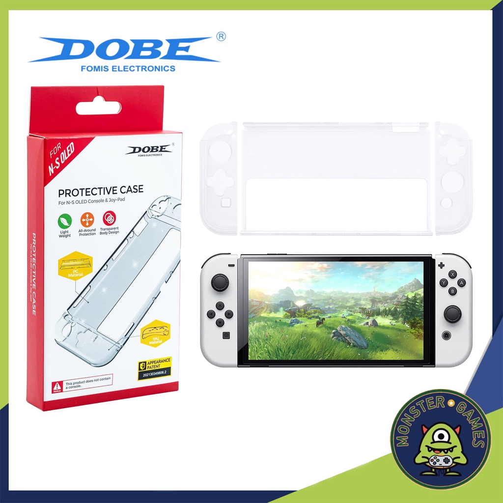 Dobe Protective Crystal Case For Nintendo Switch OLED (เคสใส)(กรอบใส ...